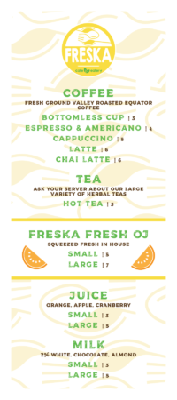 Freska Cafe & Eatery – Restaurant in Downtown Carleton Place, ON
