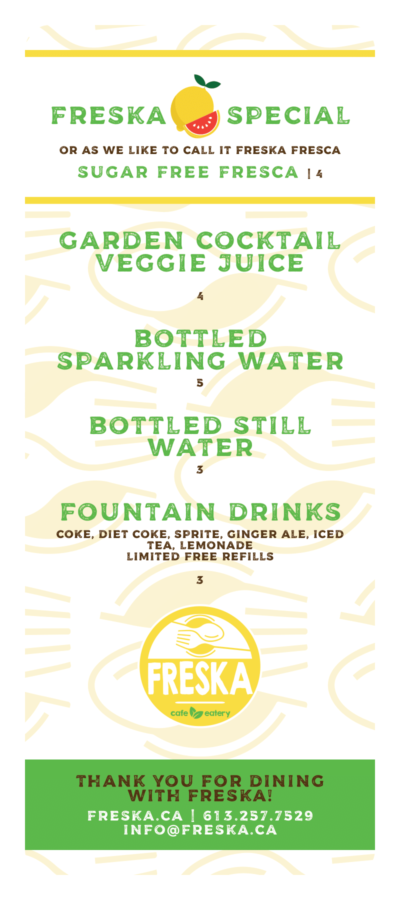 Freska Cafe & Eatery – Restaurant in Downtown Carleton Place, ON