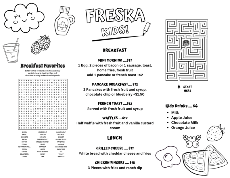 Home - Freska Cafe & Eatery